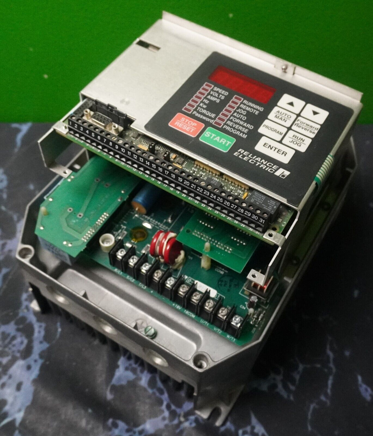 Parts Reliance Electric GV3000 2HP 2V4160 VER 6.01 Inverter ...