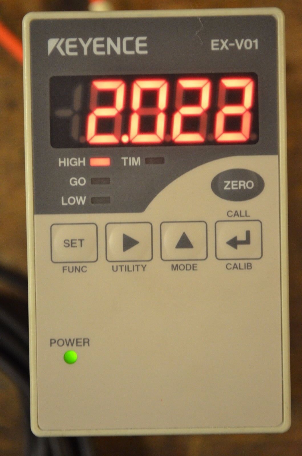 Keyence Corporation EX-V01 Digital Inductive Displacement Sensor EX-V ...