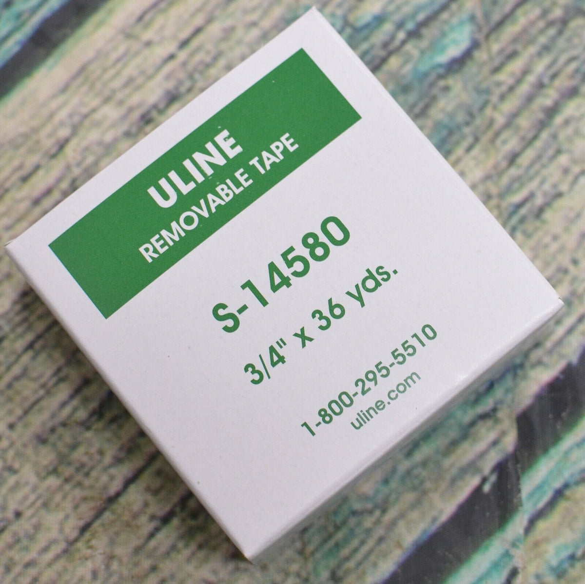 ULINE REMOVABLE CLEAR TAPE - 3/4" X 36 YDS, CLEAR S-14580 ...