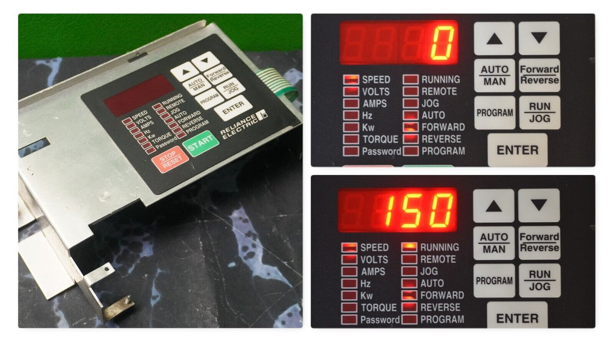 Reliance Electric GV3000 Keypad 805534-C U.S. Style Keypad Tested Good ...